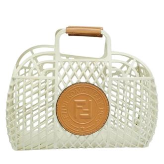 Fendi Pre-owned Tragetasche aus Plastik - - Pre-owned - Damen - Wei&szlig; - ONE SIZE