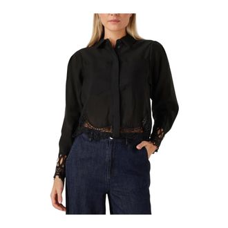 Copenhagen Muse Schwarze Cmmolly-Shirt Bluse - - Blouses & Shirts - Damen - Schwarzk - XS