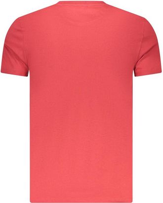 Timberland Cotton Crew Neck T-Shirt - Red