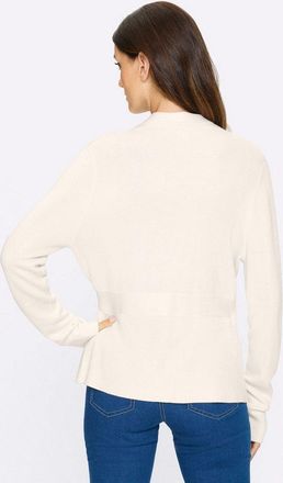 Heine Strickjacke Strickjacke Langarm Feinstrick
