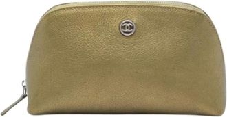 Chanel Sac pochette doccasion - Femme - Pre-owned - Jaune - Taille: ONE Size
