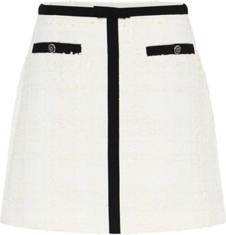 Bruuns Bazaar Femme, Jupes, Blanc, Taille: 44 FR GaussiaBBJoanine Skirt