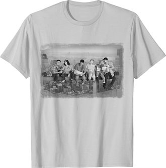 Friends TV Show Lunch ATOP A Skyscraper NYC Vintage Fan 90er Jahre T-Shirt