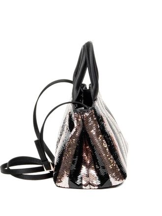 Prada sac &agrave; main Spangle Canapa (2000) - Noir