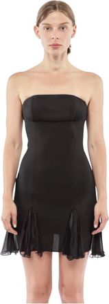 Nensi Dojaka Nensi Dojaka, Femme, Robes, Noir, Taille: 42 FR Swimwear