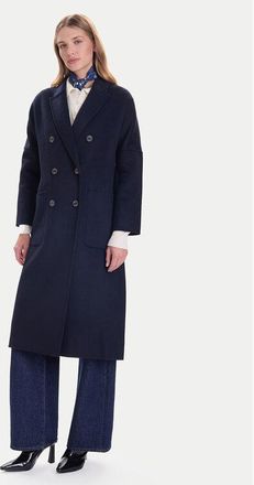 Vicolo Wollmantel TF0001 Dunkelblau Regular Fit