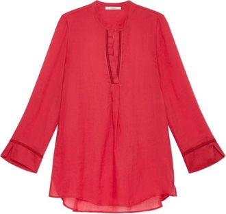 Maliparmi Maliparmi, Femme, Blouses et Chemises, Rouge, Taille: 42 FR Maliparmi