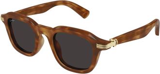 Cartier unisex, Accessories, Braun, 49 MMGr&ouml;&szlig;e