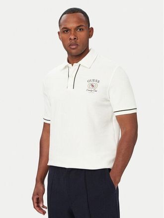 Guess Poloshirt M6YP17 K4398 Creme Regular Fit