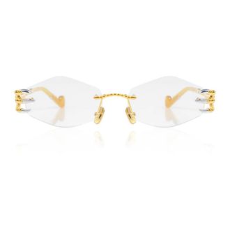 Anna-Karin Karlsson Claw Optical Triangle - - Accessories - Damen - Gelb - 55 MM