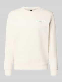 Tommy Jeans Regular Fit Sweatshirt aus Baumwoll-Mix Modell LINEAR CREW