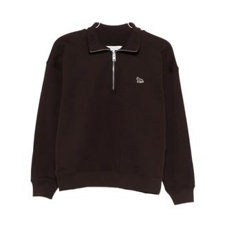 Maison Kitsun&eacute; Damen, Sweatshirts & Hoodies, Braun, XSGr&ouml;&szlig;e