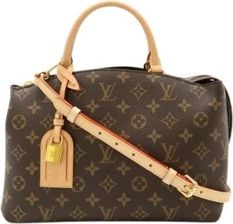 Louis Vuitton Sac &agrave; main vintage en toile Pre-owned - Femme - Pre-owned - Brun - Taille: ONE Size