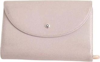 Montblanc Portefeuille en cuir gris