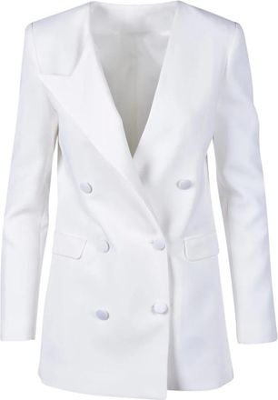 Costume National Blazers - Femme - Vestes - Blanc - Taille: 46 FR