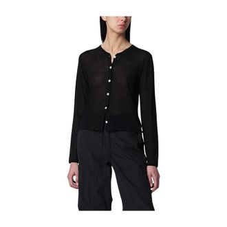 Dunst Femme, Pulls, Noir, Taille: 38 FR Cardigan Estival Essentiel