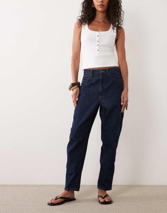 Polo Ralph Lauren Jean coupe ballon - Bleu-Bleu marine