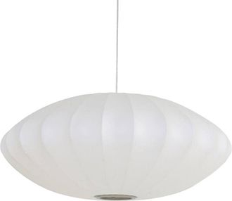 Light & Living Light&living - h&auml;ngeleuchte - Feline - wei&szlig; - textil - &oslash; 70cm