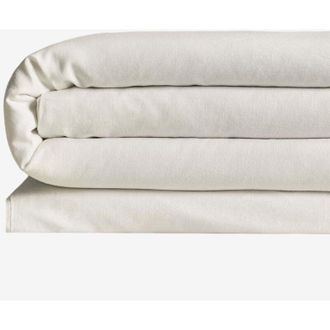 Sklum Bettbezug aus Leinen 160 g/m&sup2; Sorana Weiss Bett 150/160cm (240 x 220 cm)