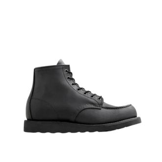 Red Wing Shoes Klassischer Moc Lederstiefel Schwarz - - Shoes - Herren - Schwarzk - 44 EU