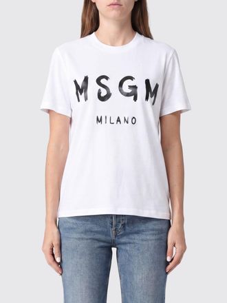 Msgm T-Shirt Femme couleur Blanc