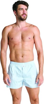 Jockey Everyday Woven Boxer Short - Baumwoll Boxershorts Herren, Unterhose mit Eingriff und Knopfverschluss, atmungsaktive Unterwäsche für Männer mit Seitens