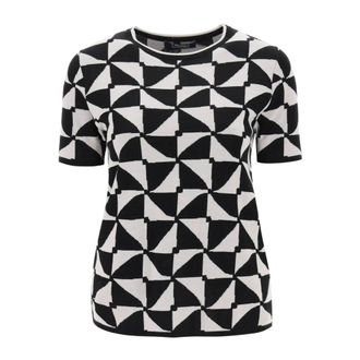 Max Mara Femme, Tops, Noir, Taille: 36 FR Agrume T-shirt