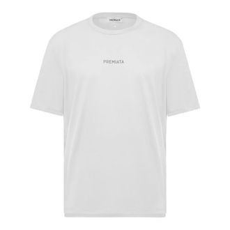 Premiata Homme, Tops, Blanc, Taille: 3XL T-shirt en coton