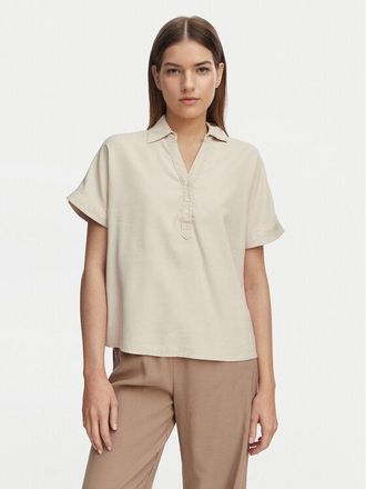 Only Poloshirt Aris 15364279 Beige Loose Fit