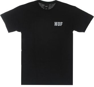 HUF Essentials Classic H Tee - - Tops - Herren - Schwarzk - S