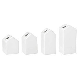 R&auml;der Gartenh&auml;uschen, Vasen 4er Set