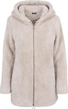 Urban Classics Femme Tb1755-ladies Sherpa Jacket Sweatshirt Capuche, Sable, XL EU