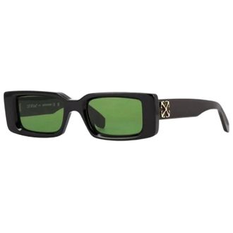 Off-white Arthur Pfeil-Sonnenbrille f&uuml;r Herren/Damen Unisex (Schwarz/Gr&uuml;n)