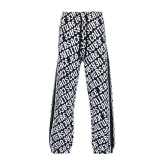 Versace Jeans Couture Schwarze Hose mit ***cv - - Trousers - Herren - Schwarzk - L