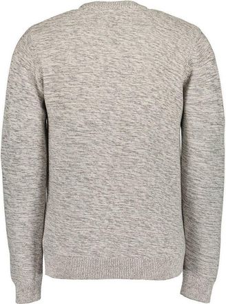 Blue Seven Rundhalspullover 376454 Herren Strickpullover meliert mit Rundhals - Unifarbener Pullover