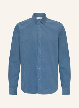 Sams&oslash;e & Sams&oslash;e Sams&oslash;e Sams&oslash;e Cordhemd Saliam Comfort Fit blau