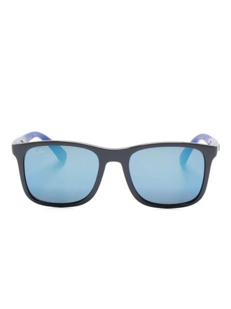 Ray-Ban Sonnenbrille mit eckigem Gestell - Grau