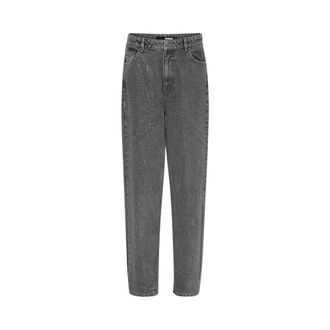 Rotate Rhinestone Wide Leg Jeans - - Jeans - Damen - Grau - W26