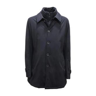 Herno Daunen-Halbmantel - - Coats - Herren - Blau - 4XL