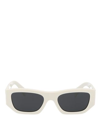 Prada Lunettes De Soleil - Blanc