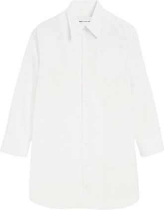Ami Femme, Blouses et Chemises, Blanc, Taille: 38 FR Ami De Coeur Wide Shirt