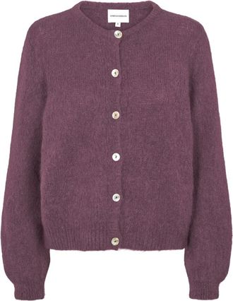 Americandreams Americandreams, Femme, Pulls, Violet, Taille: 44 FR Susan Alpaca Cardigan