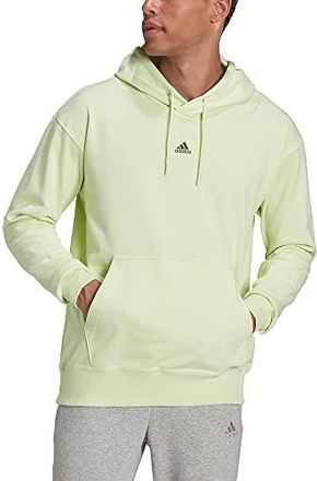 adidas X Hooded Sweatshirt, Vert Fluo, S/L Homme