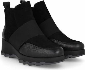 Lince Lince Bottines zipp&eacute;es avec &eacute;lastique confortable | Semelle en caoutchouc | Semelle int&eacute;rieure en gel | i51803 | Fabriqu&eacute;es en Espagne, Cuir Billy noi