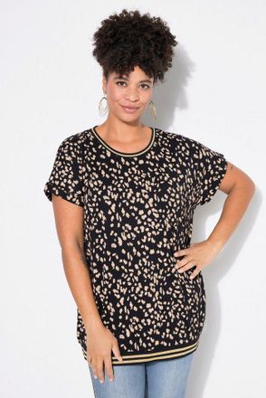 Miamoda T-Shirt T-Shirt oversized Tupfenmuster