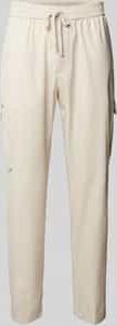 HUGO BOSS Tapered Fit Cargohose mit elastischem Bund Modell Urbanex