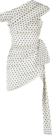 Self Portrait Femme, Robes, Blanc, Taille: 32 FR Mini Robe &agrave; Pois