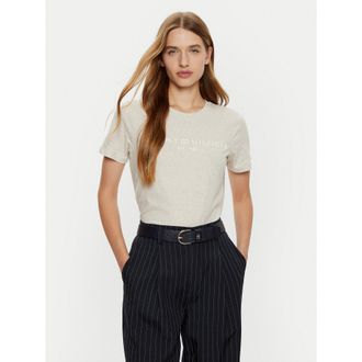 Tommy Hilfiger T-Shirt WW0WW40276 Beige Regular Fit