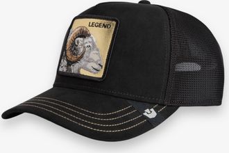 Goorin Brothers Trucker Cap Golden Legend Void Black Schwarz, Size:OneSize