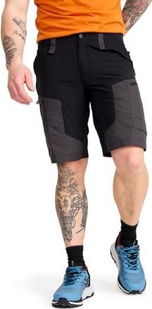 RevolutionRace Homme RVRC GP Shorts, Short Durable pour la Marche, la randonn&eacute;e, Le Camping et Toutes Les Autres activit&eacute;s de Plein air, Jet Black, XL